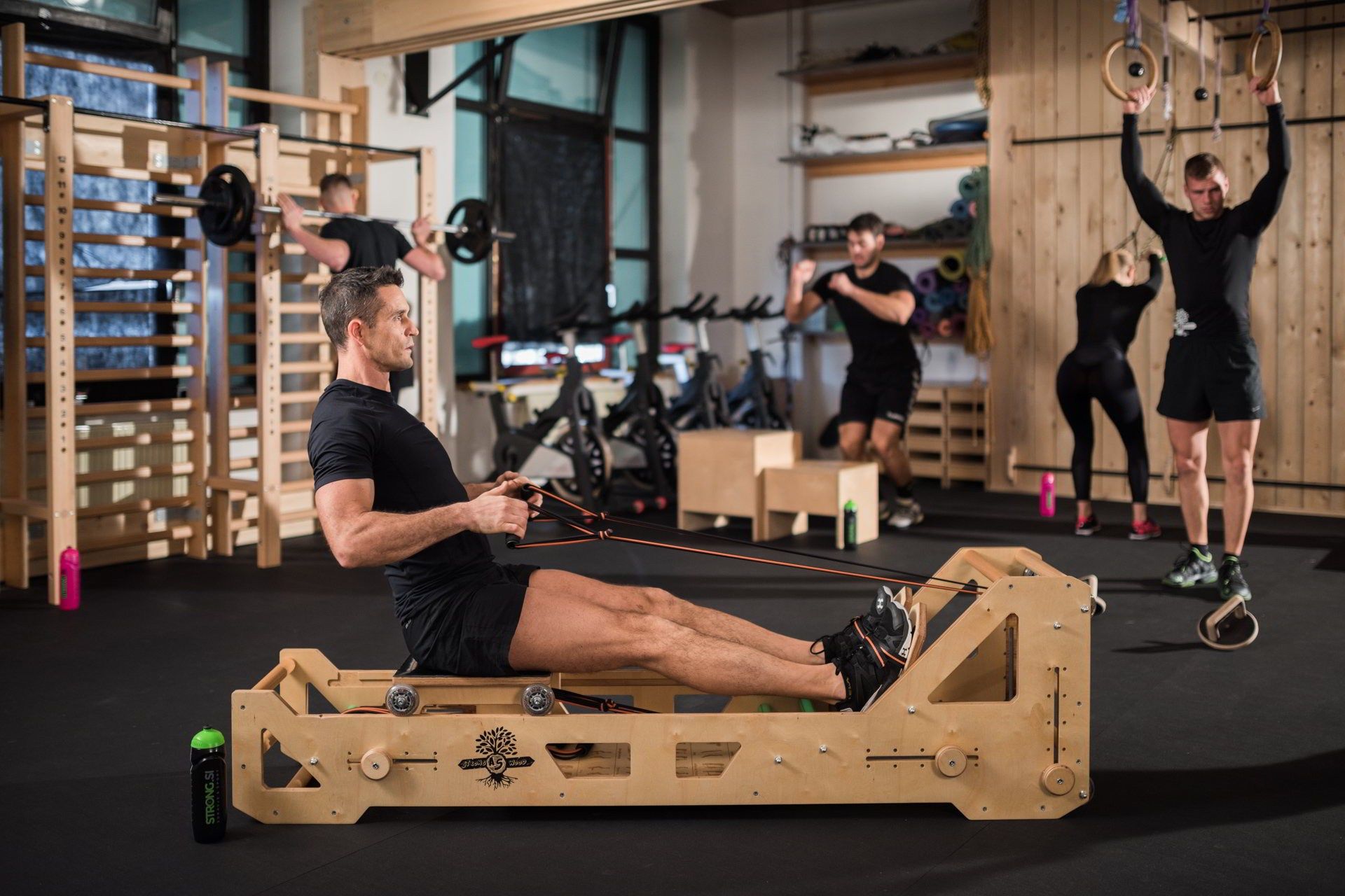 Wooden Power Cage - Strong AS Wood - wooden gym equipment innovations